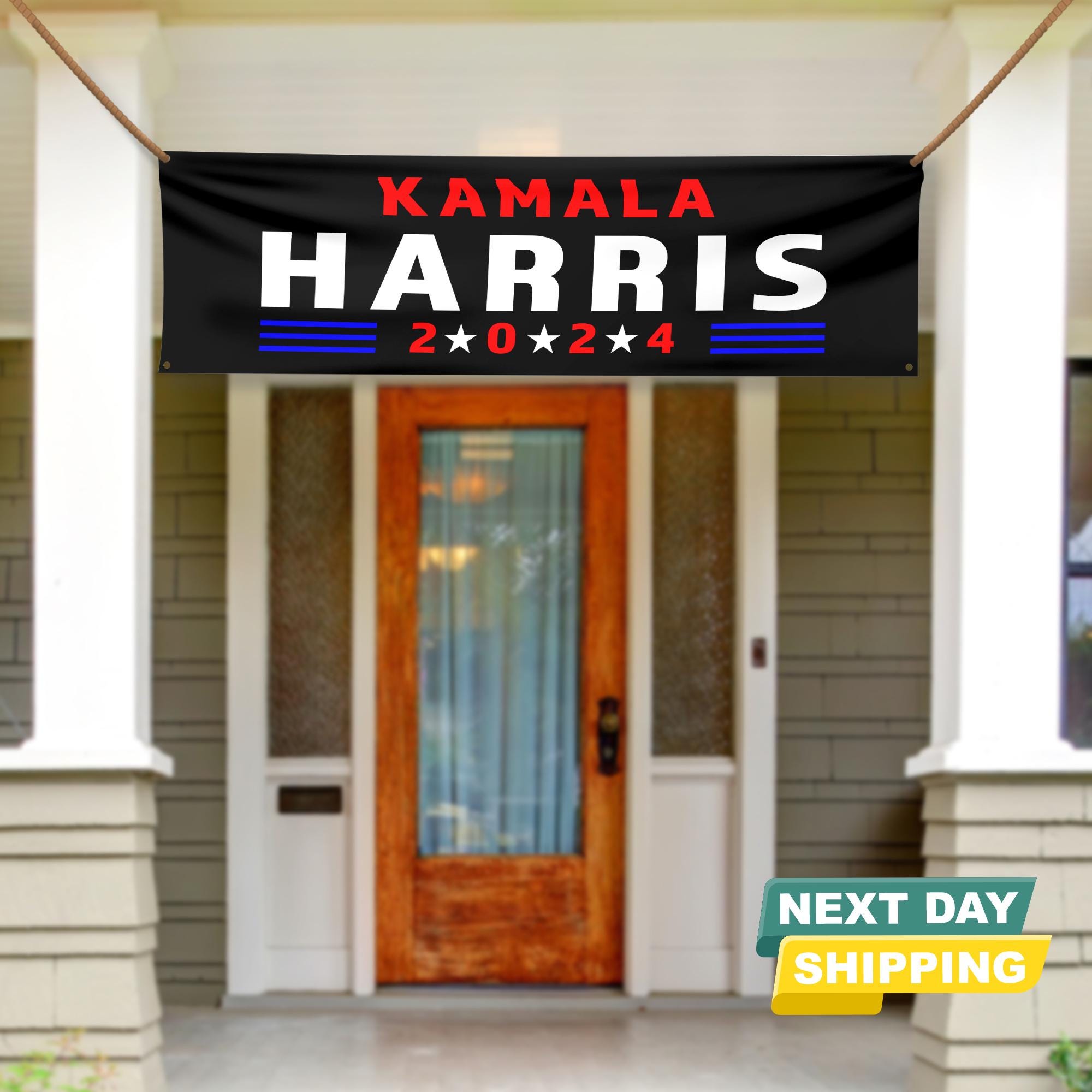 Kamala Harris Banner, Kamala 2024, Election Banner, Democratic Banner ...