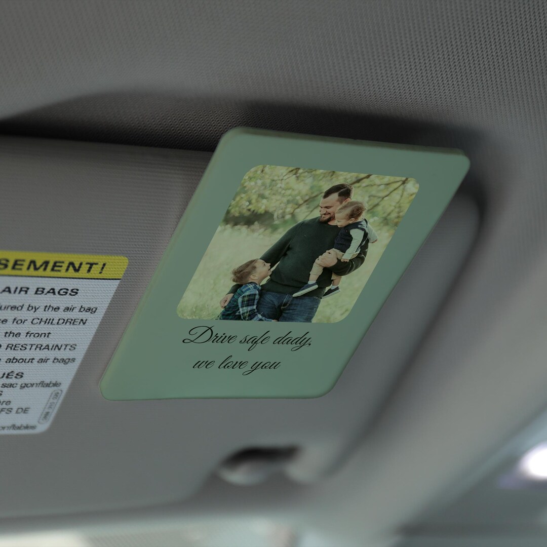 Custom Photo Car Visor Clip, Custom Gift, Car Accessories, Gift for ...