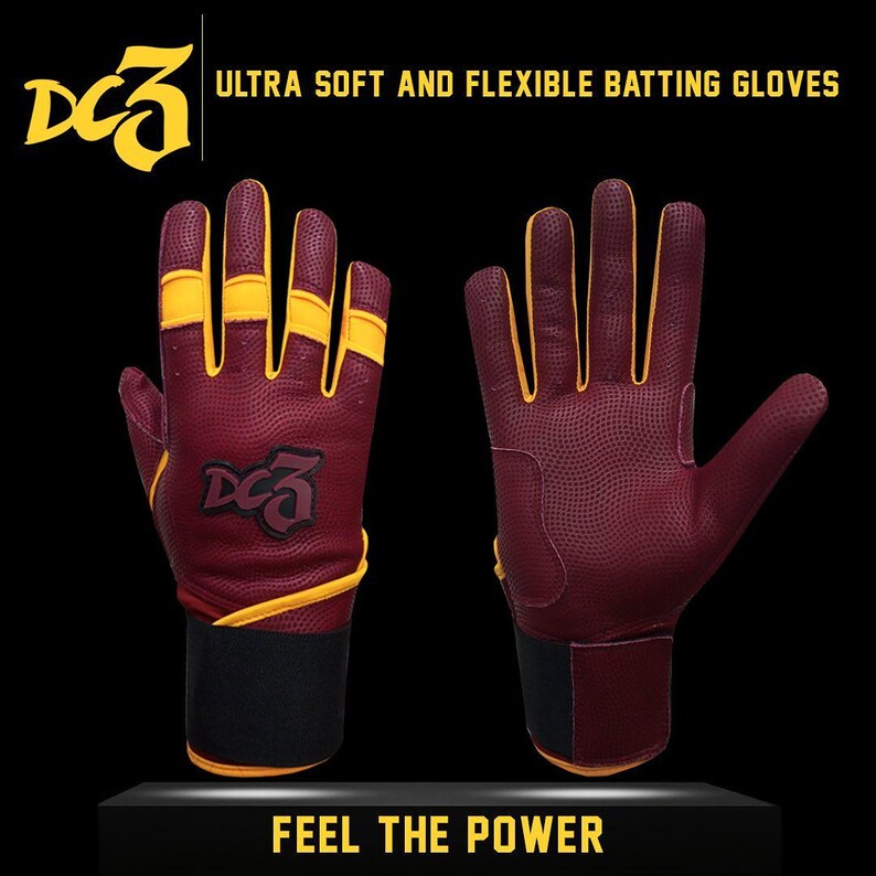 Custom DC3 Baseball Softball Batting Glove - Any Color/design - Etsy