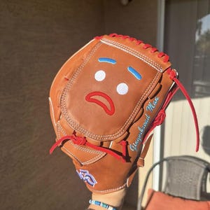 DC3 Custom Gingerbread Man Baseball Glove - Etsy