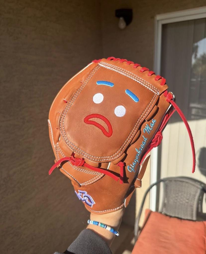 DC3 Custom Gingerbread Man Baseball Glove - Etsy