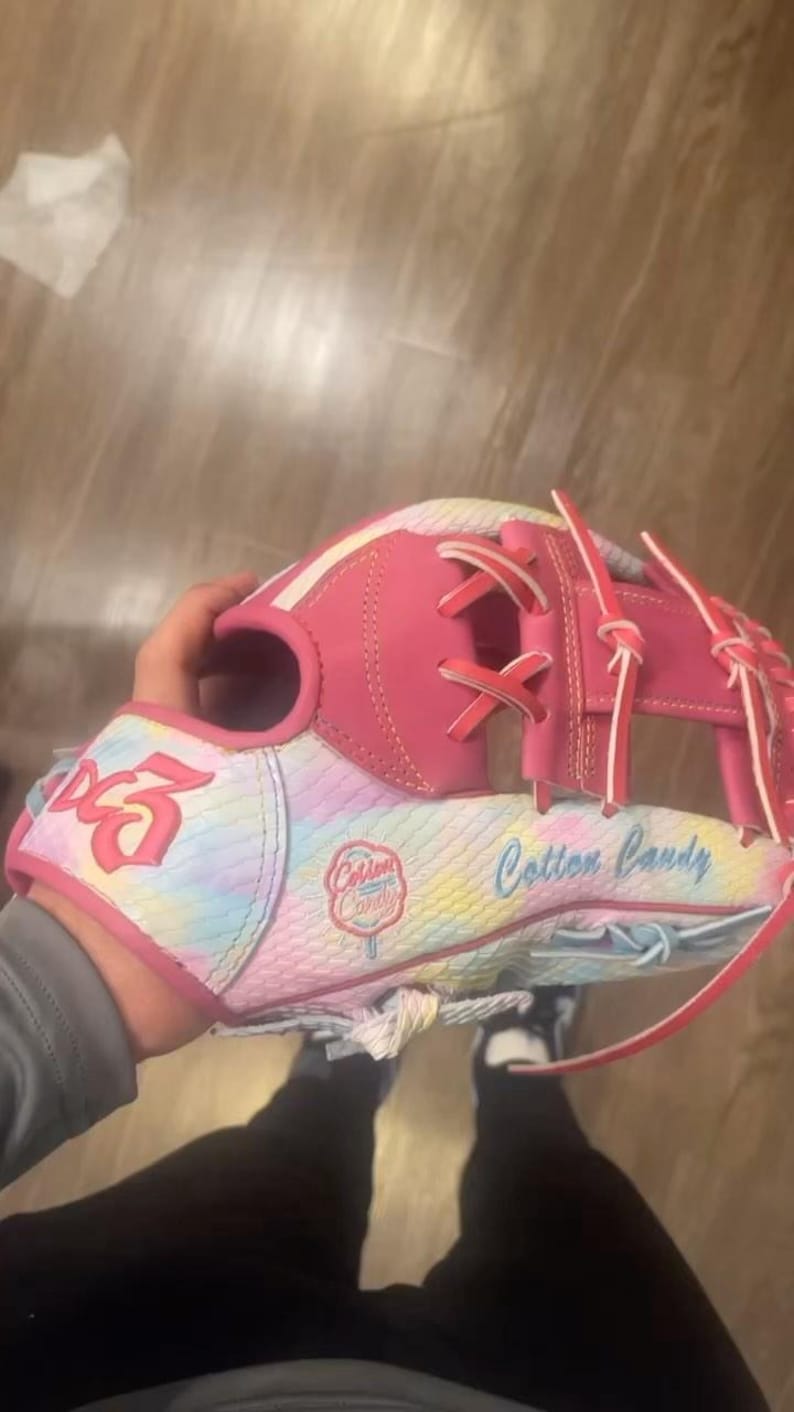 DC3 Customizable Baseball Glove - Etsy