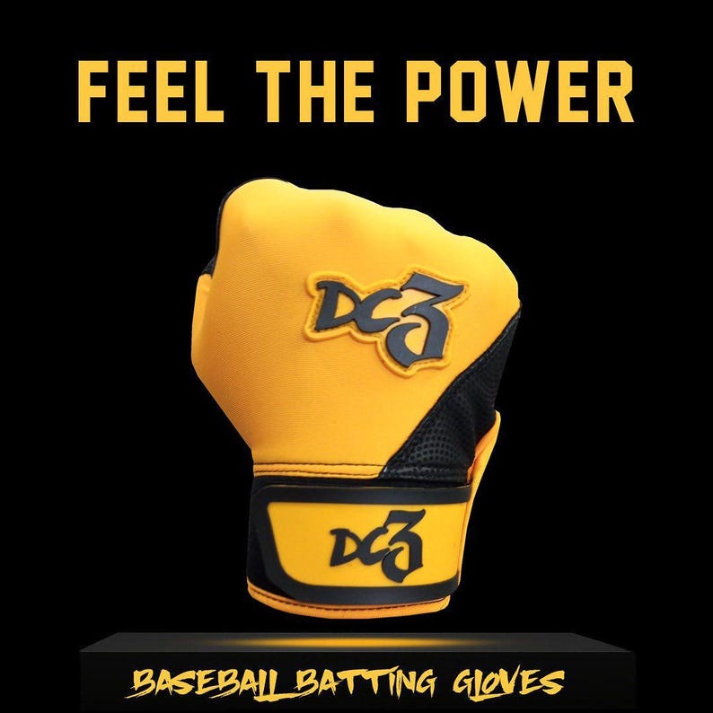 Custom DC3 Baseball Softball Batting Glove - Any Color/design - Etsy