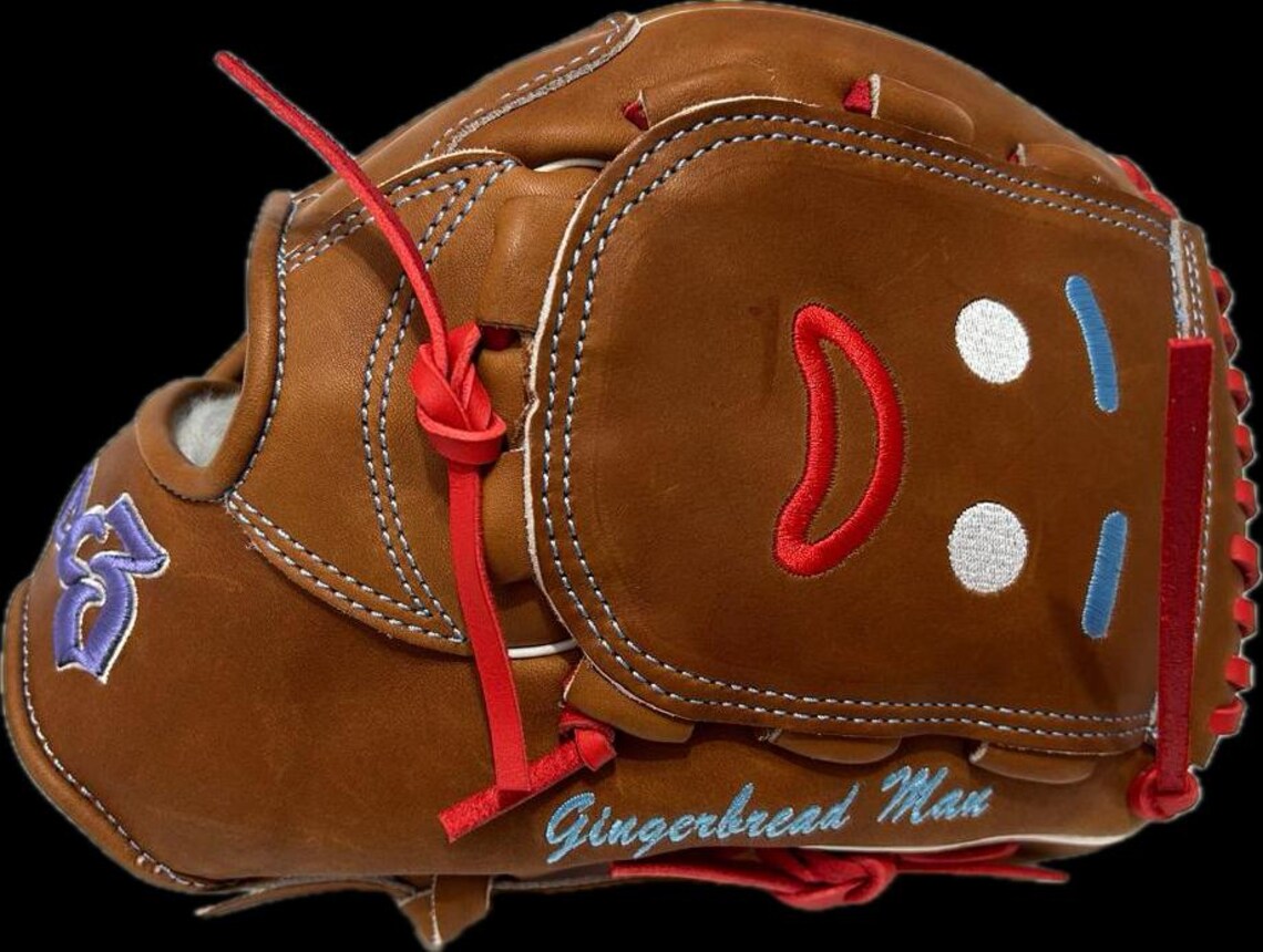 DC3 Custom Gingerbread Man Baseball Glove - Etsy