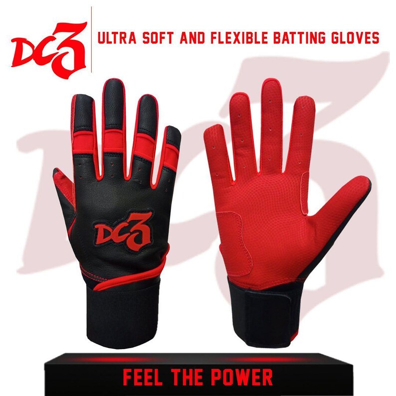 Custom DC3 Baseball Softball Batting Glove - Any Color/design - Etsy