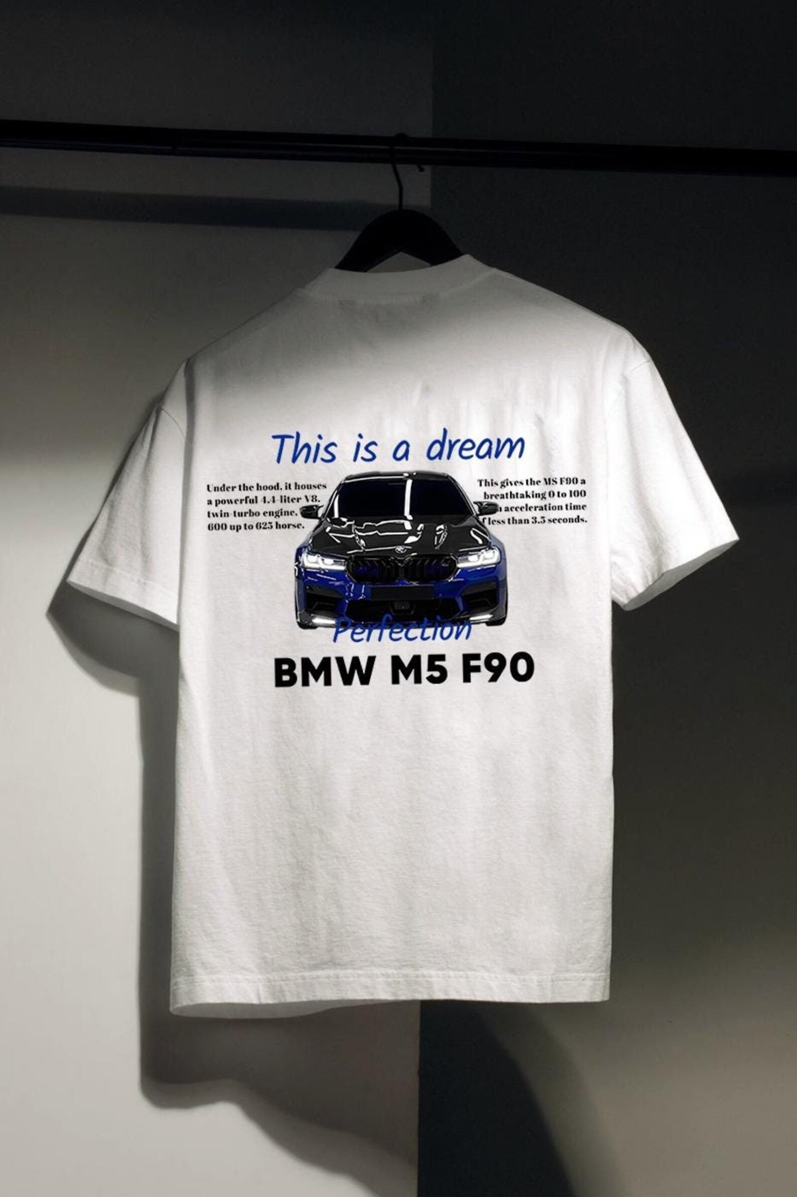 BMW M5 F90 T-shirt, Car Clothes, Car T-shirt, German Car, Gift Idea ...