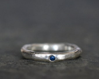 Cast Silver Ring | Etsy