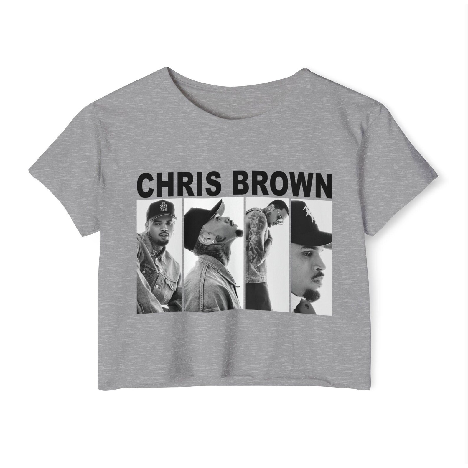 Chris Brown Crop Top Shirt World Tour Crop Shirt Chris Brown Shirt ...