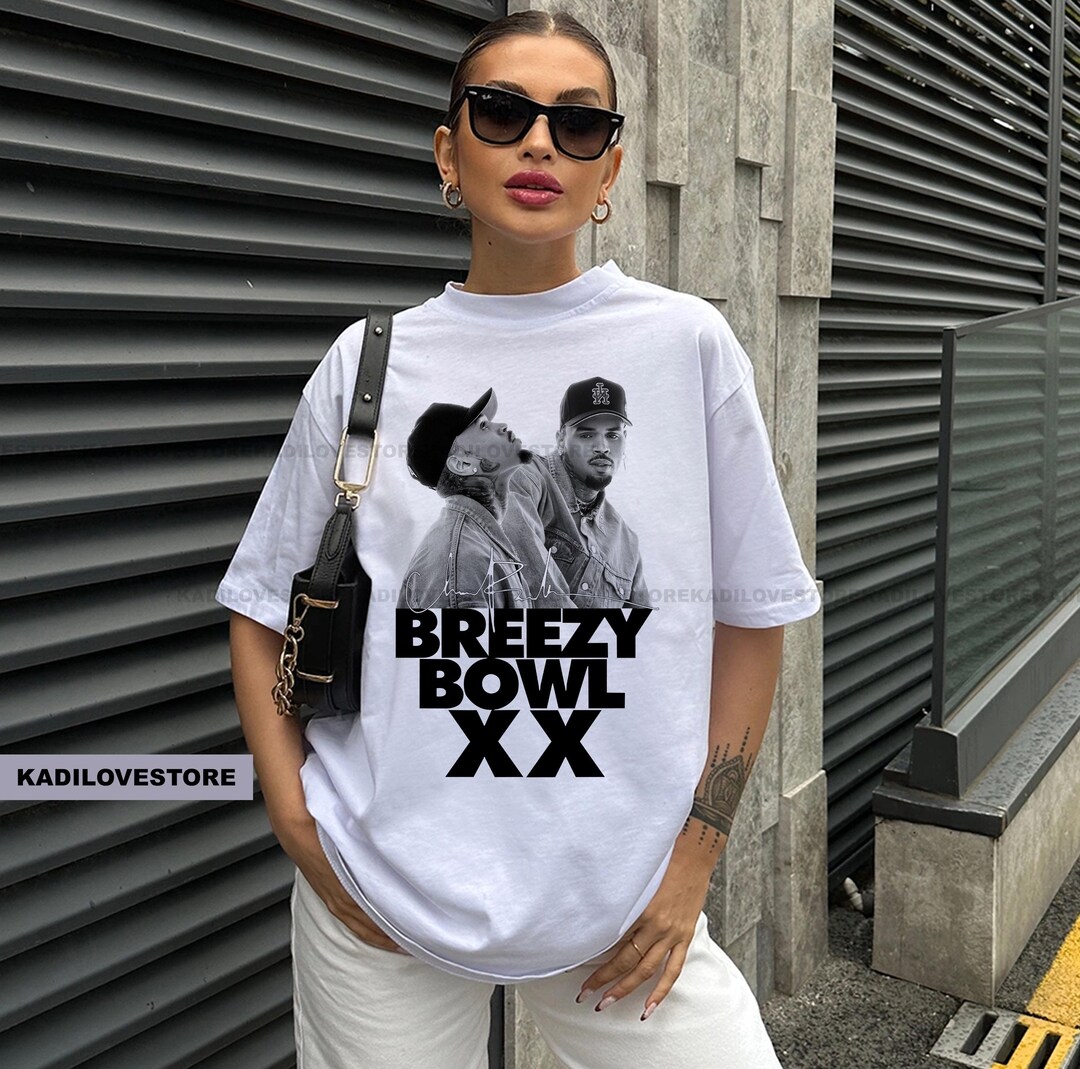 Chris Brown Breezy Bowl Tour T-shirt: Concert Fan Merch - Etsy Canada
