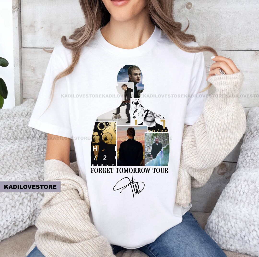 Justin Timberlake Tour Shirt Fan Timberlake T-shirt Print Justin ...