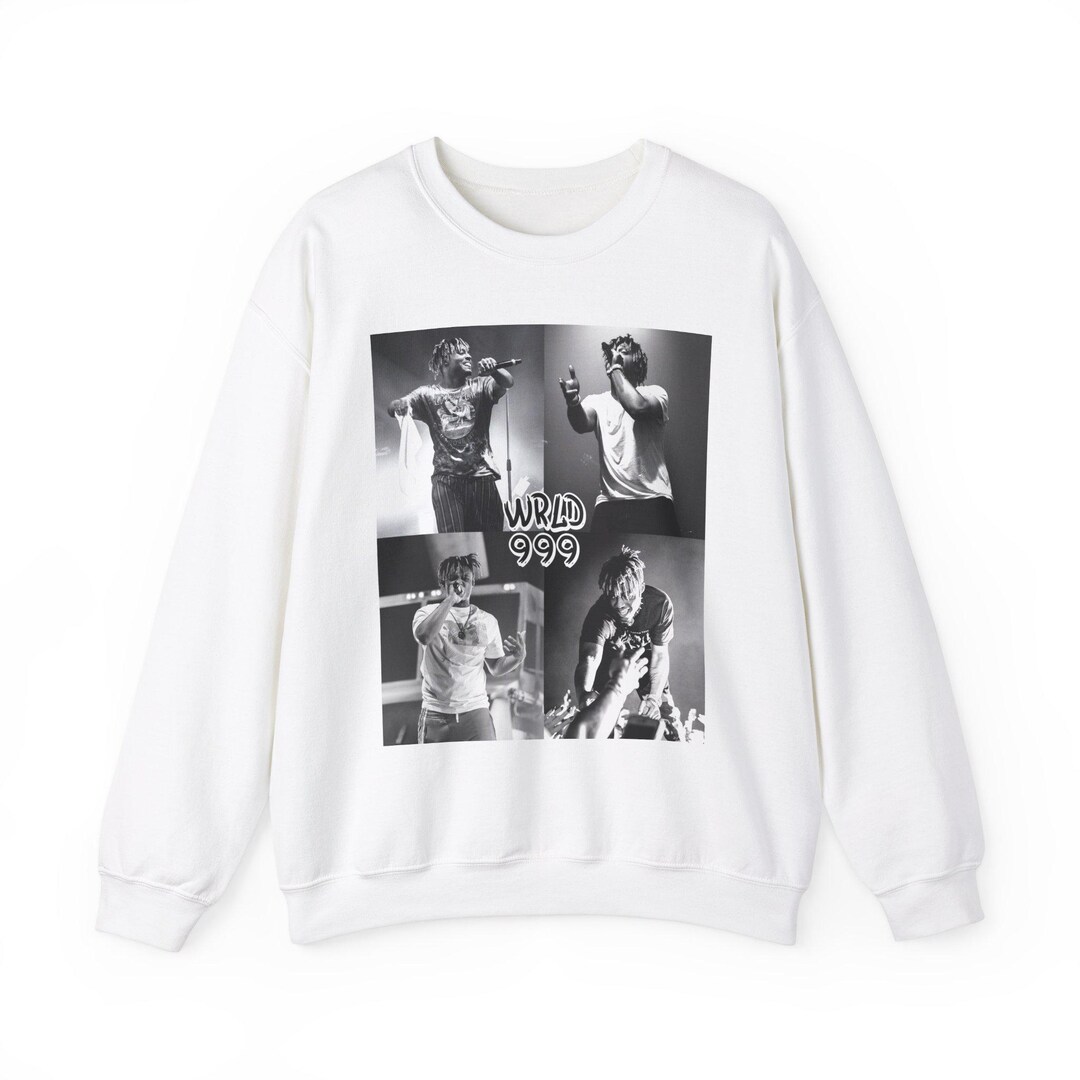 Juice Wrld Sweatshirt Juice Wrld Sweater Rapper Merch Juice Wrld Hoodie ...