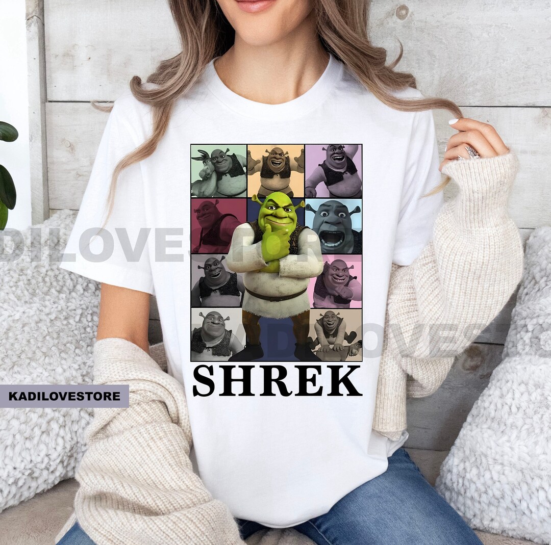 Shrek T-shirt Shrek Eras Tour Print Shrek Shirt Shrek Merch Shrek T ...
