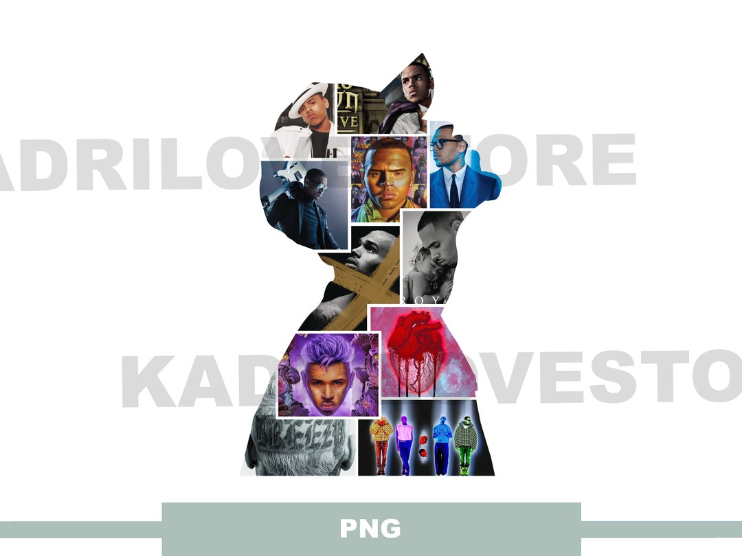 Chris Brown Albums Png Print Chris Brown World Tour Shirt Chris Brown ...
