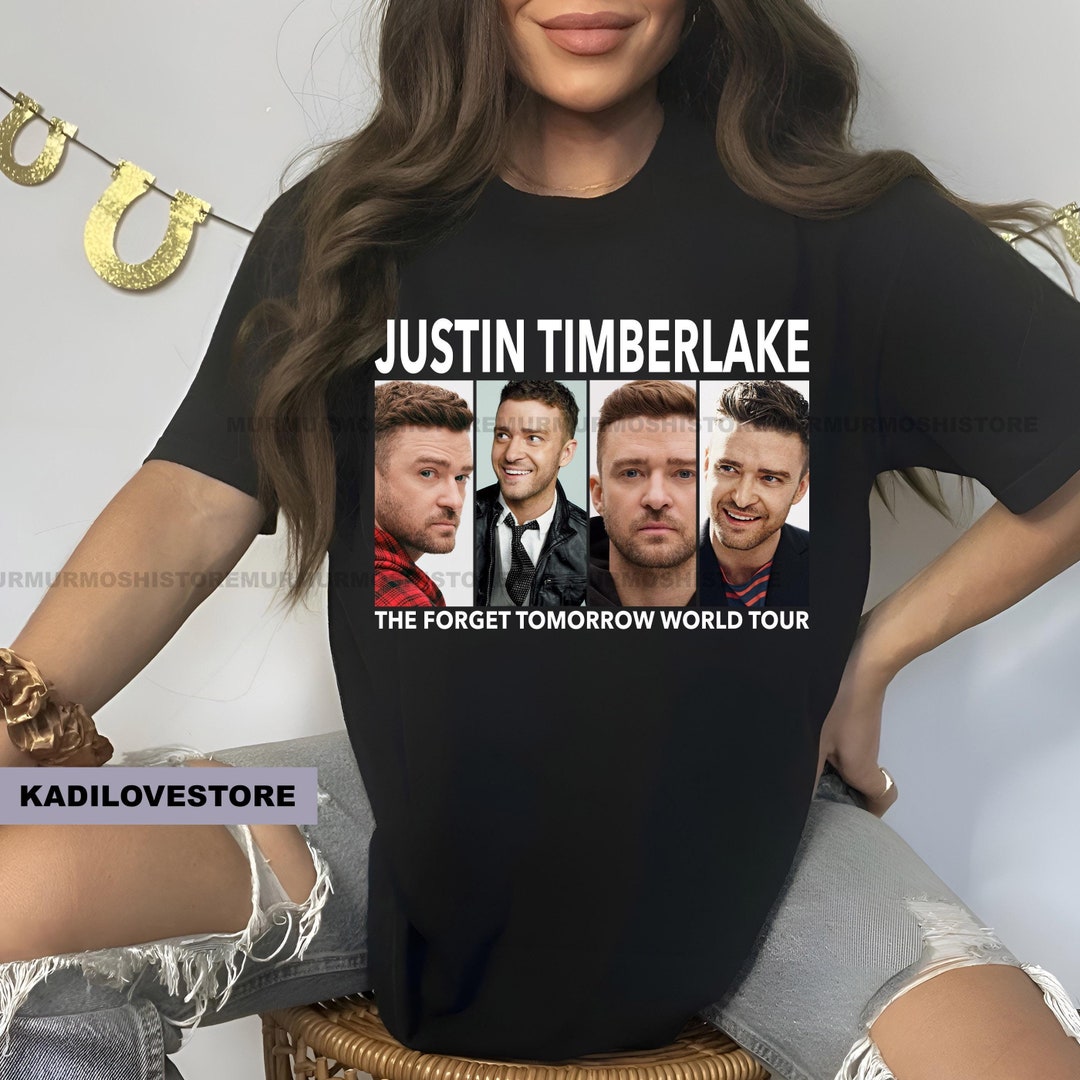 Justin Timberlake World Tour Shirt Timberlake Tshirt Timberlake Concert ...
