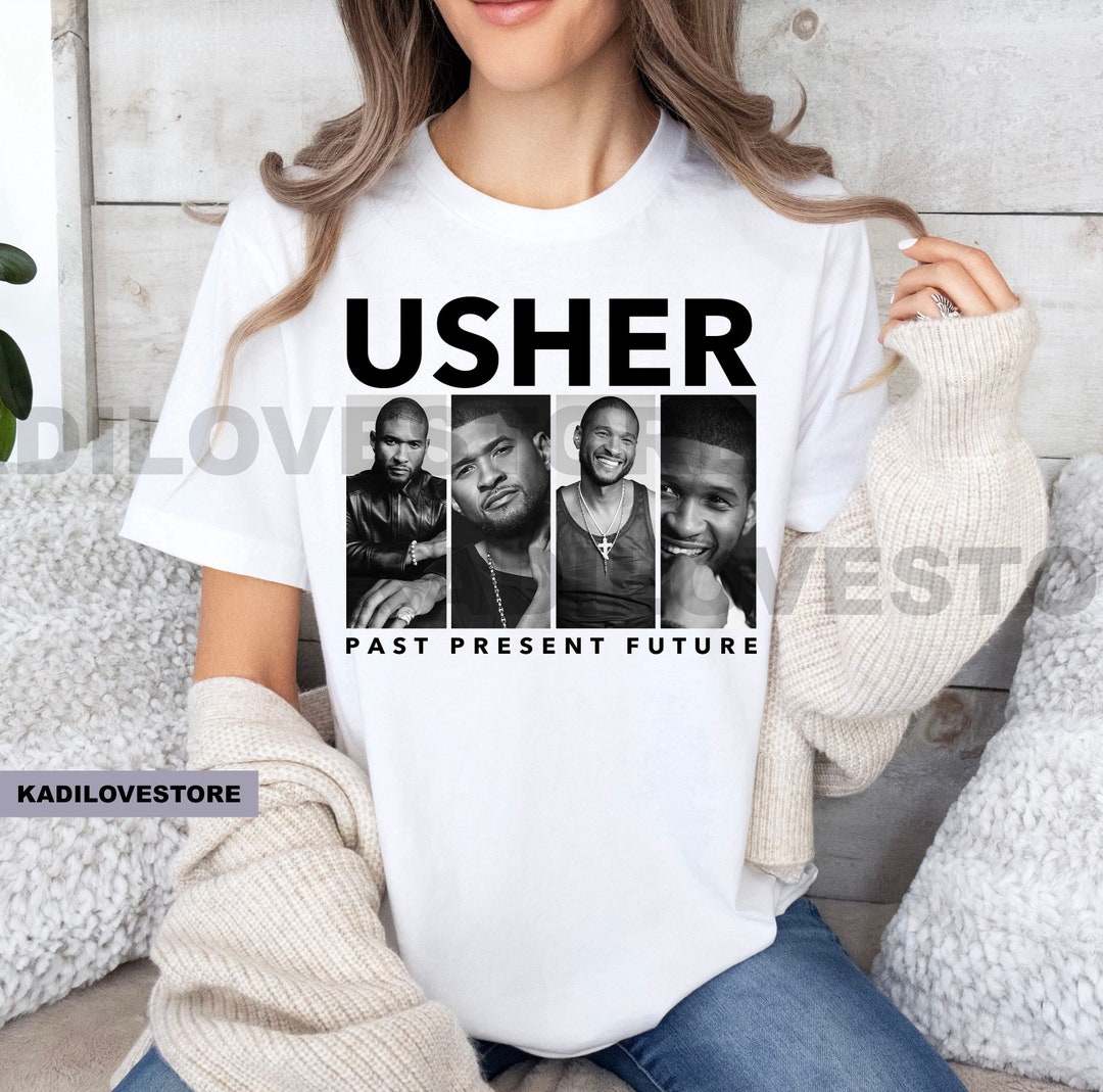 Usher World Tour Shirt Fan Usher Past Present Future World Tour Shirt ...