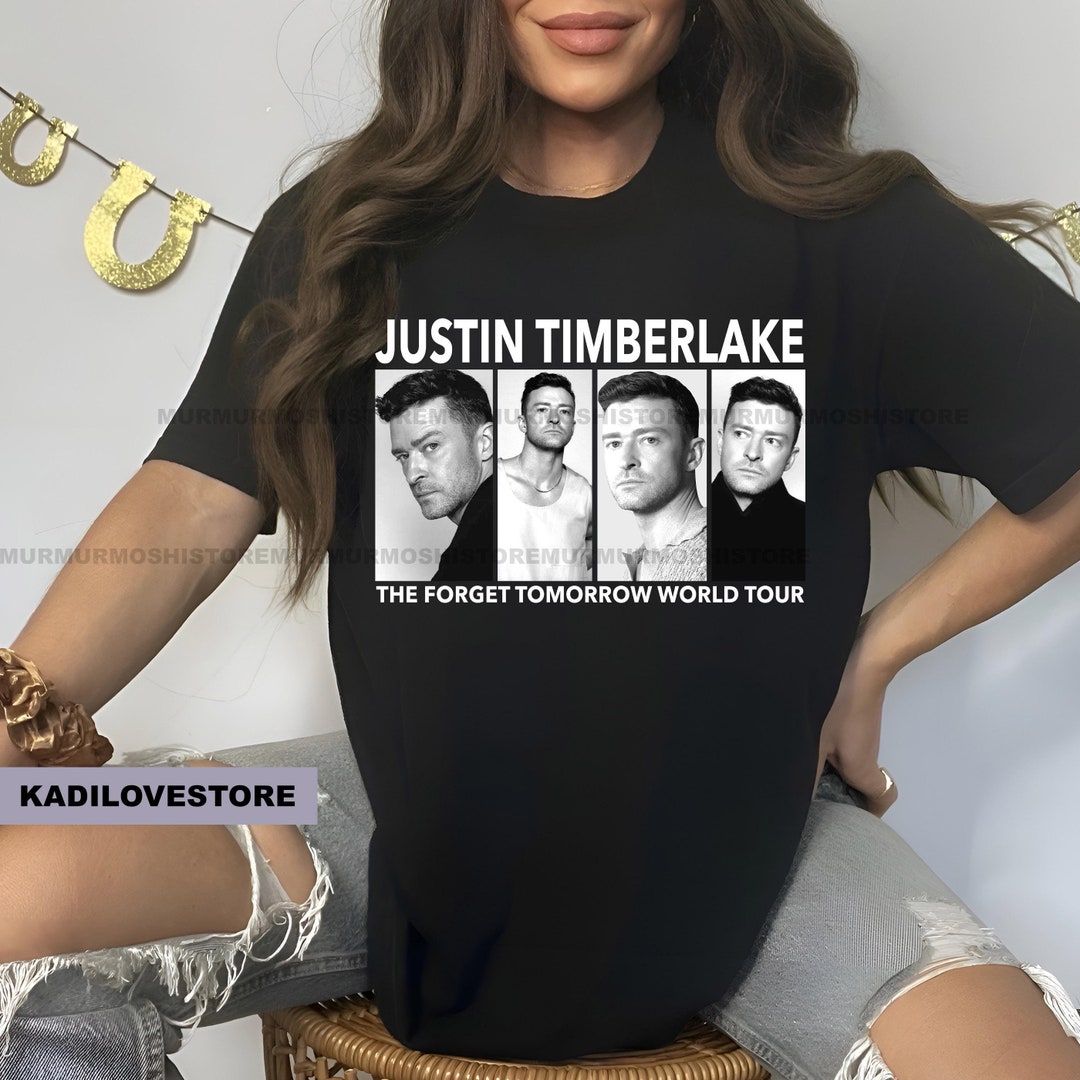 Justin Timberlake World Tour T-shirt Justin Timberlake Forget Tomorrow ...