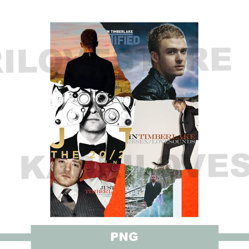 Justin Timberlake - Etsy