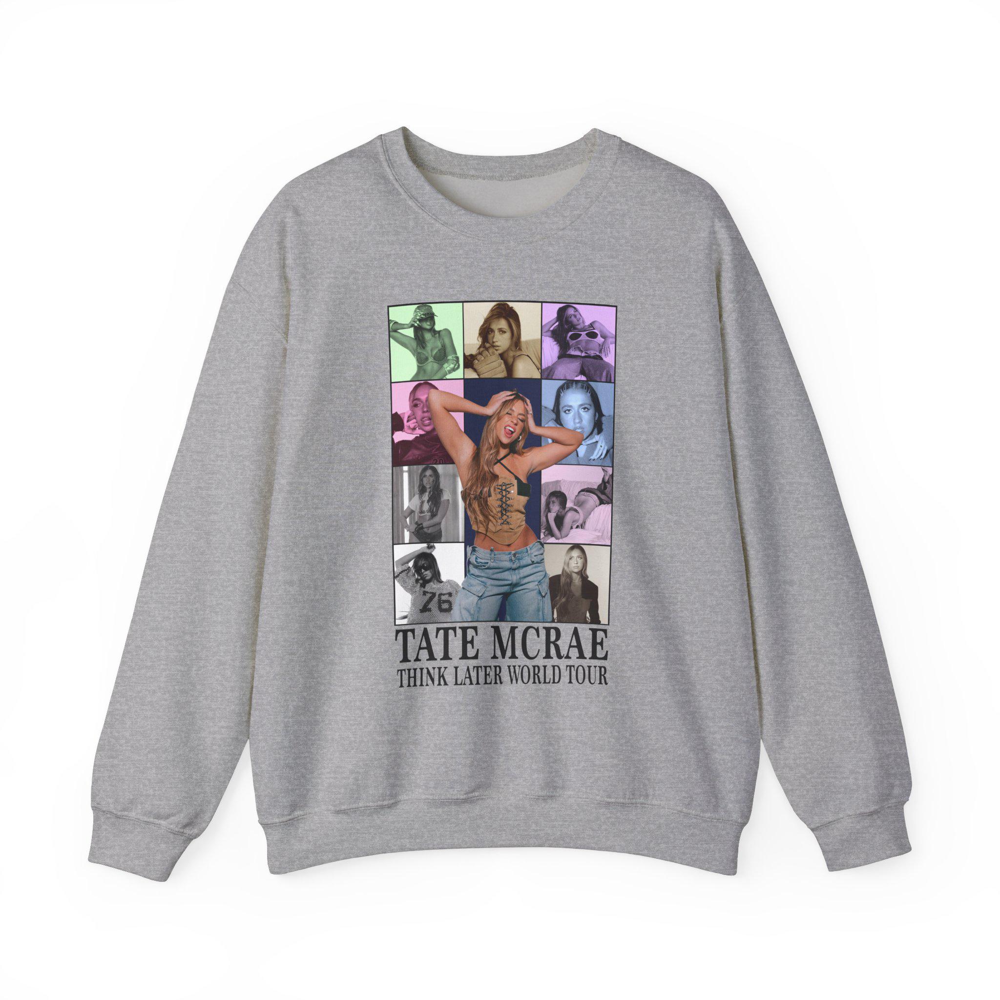 Tate Mcrae World Tour Sweatshirt Tate Mcrae Think Later World Tour ...