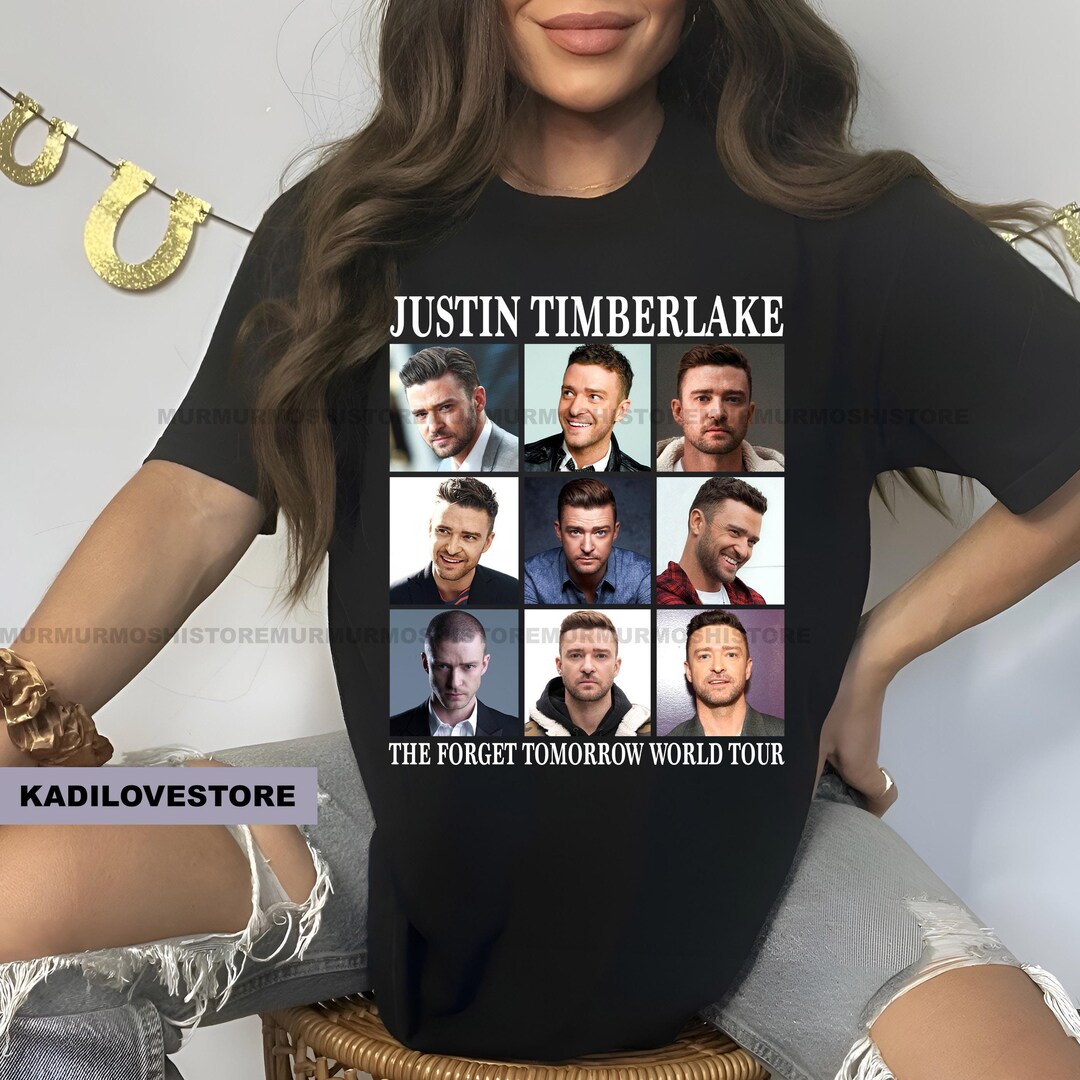 Justin Timberlake World Tour Shirt Fan Timberlake T-shirt Justin ...