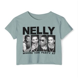 Nelly Concert Crop Top: Festival Style, Raw Hem - Etsy