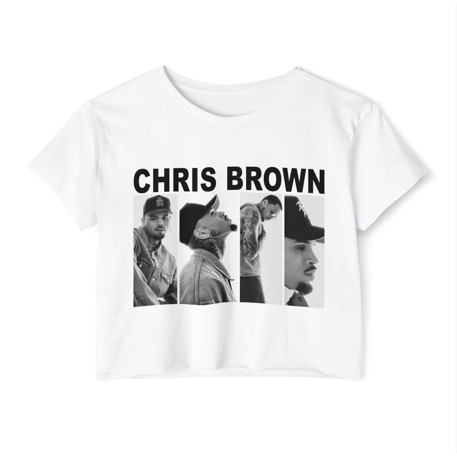 Chris Brown Crop Top Shirt World Tour Crop Shirt Chris Brown Shirt ...