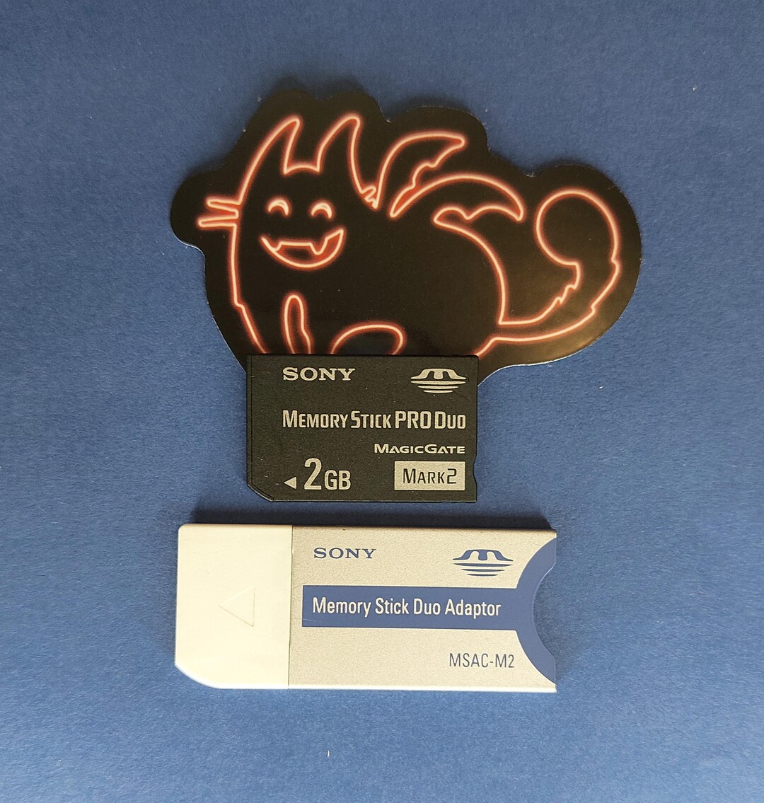 Memory Stick PRO Duo 2GB Magicgate Memory Stick. MS Memory Card With ...