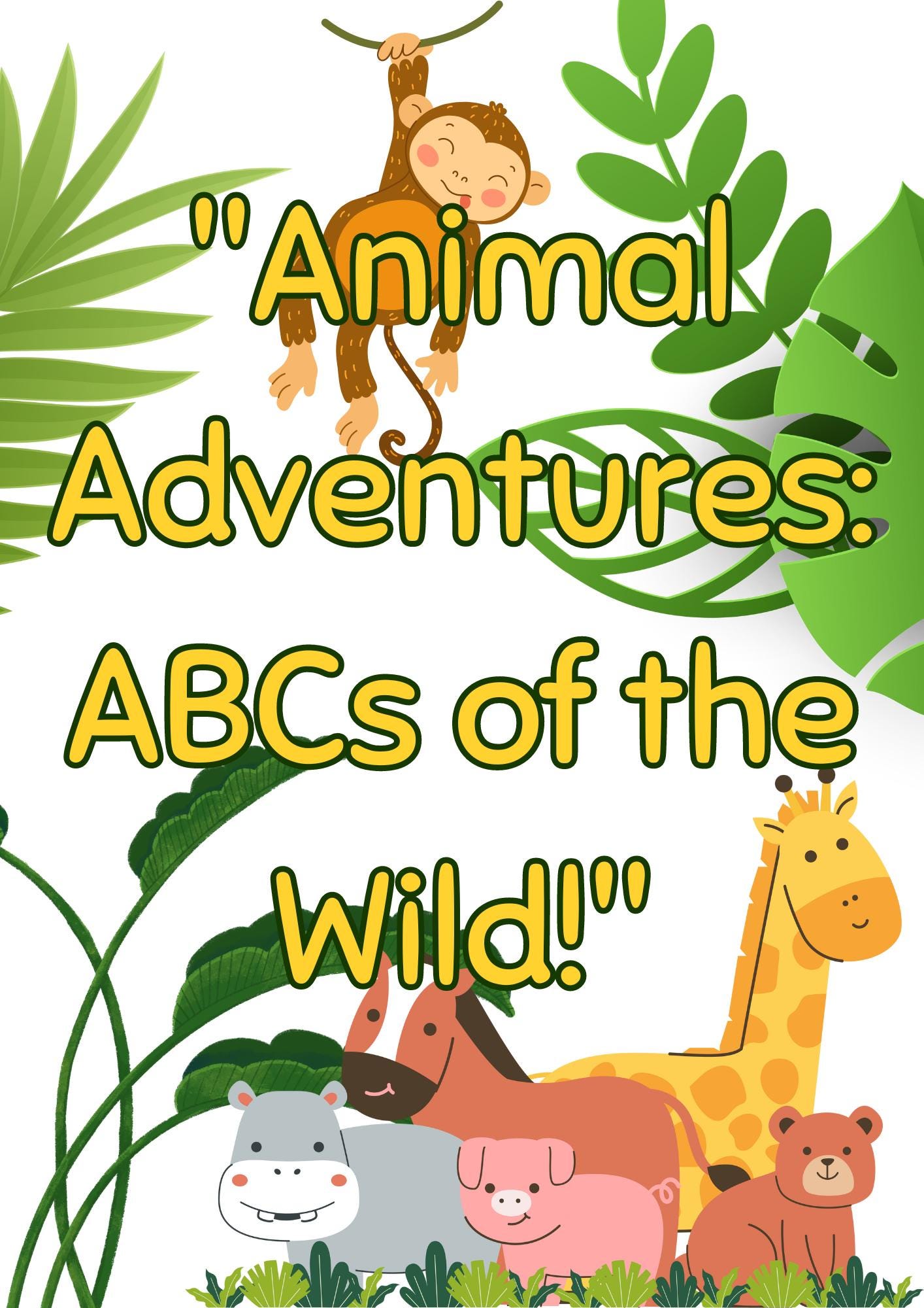 Printable Flashcards , Educational Printable, A to Z Animal Listing ...