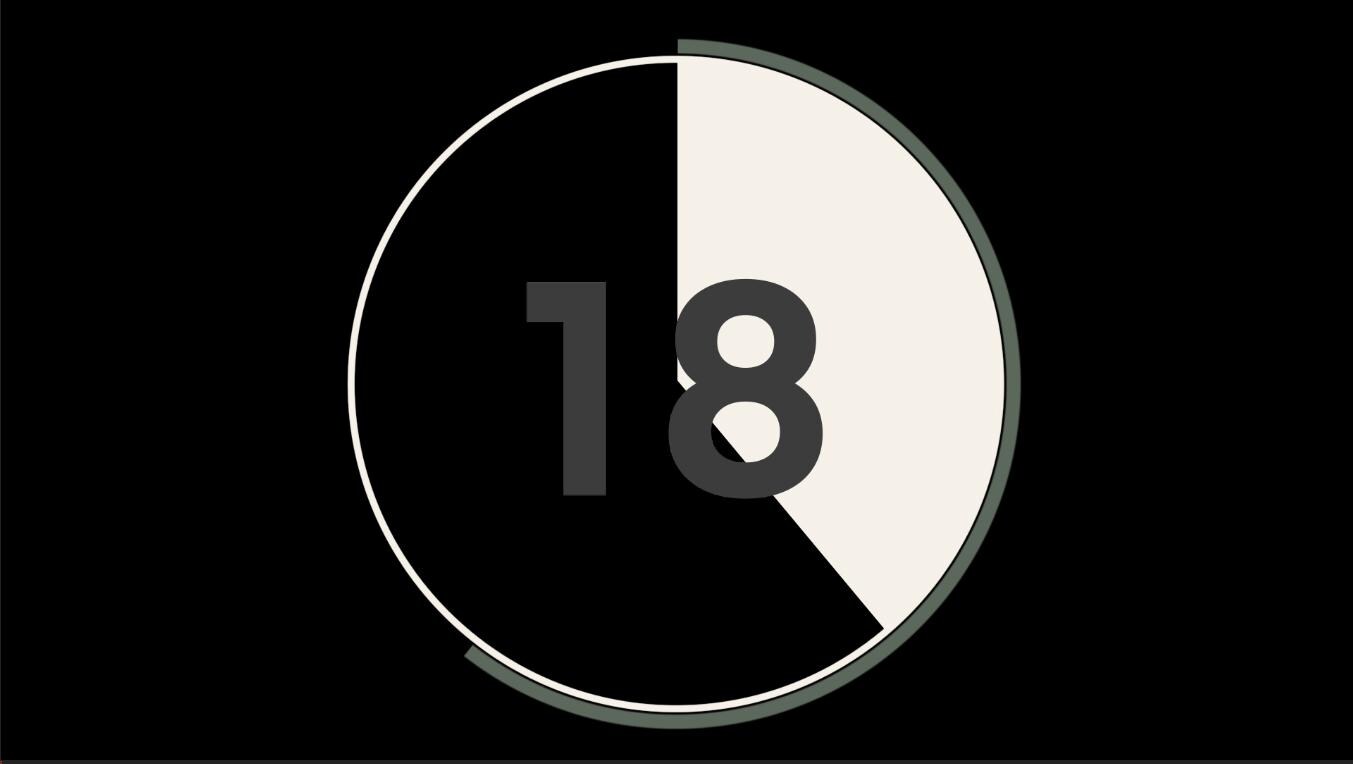 30 Second Timer for Video and Streaming Projects | Creamy Colors | With ...