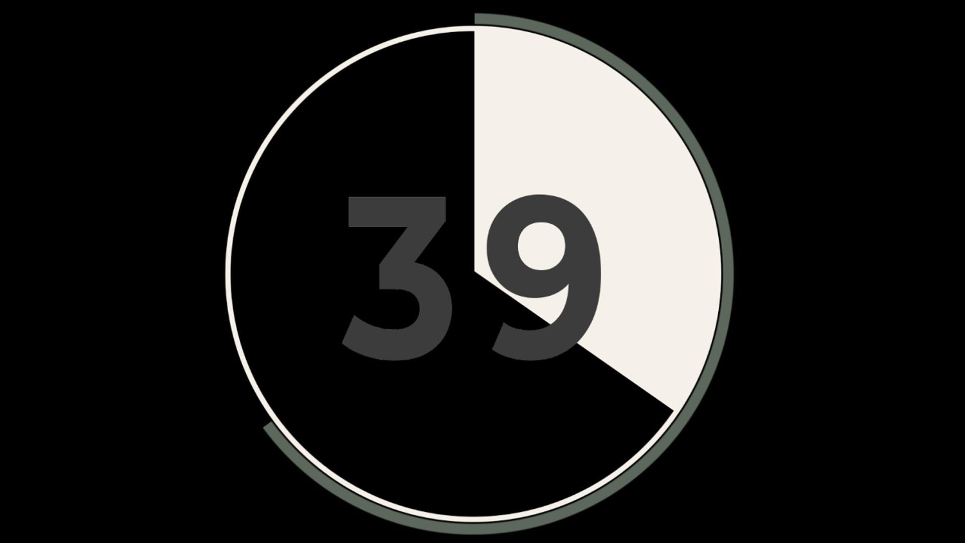 60 Second Timer for Video and Streaming Projects | Creamy Colors | With ...