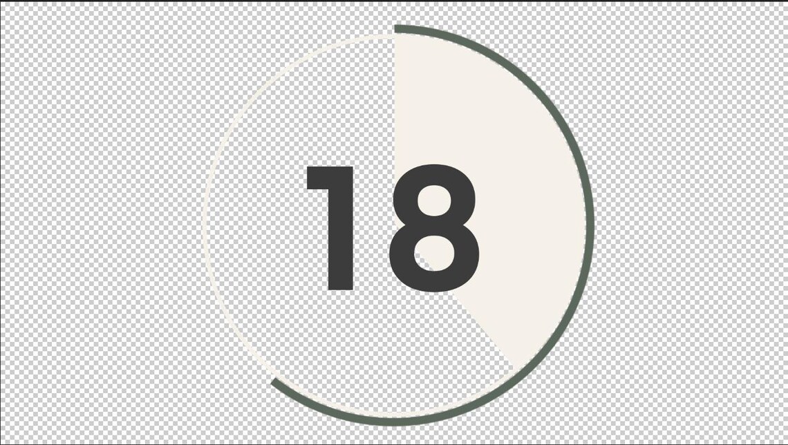 30 Second Timer for Video and Streaming Projects | Creamy Colors | With ...