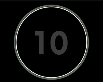 20 Second Timer for Video and Streaming Projects | Creamy Colors | With ...