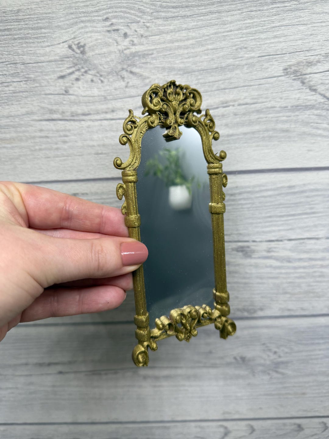 Miniature Dollhouse Ornate Full Length Mirror 1:12 - Etsy