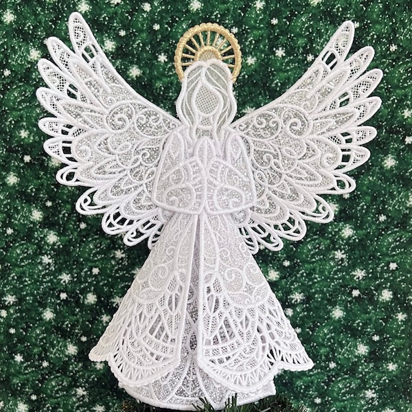 Angel Tree Topper - Etsy