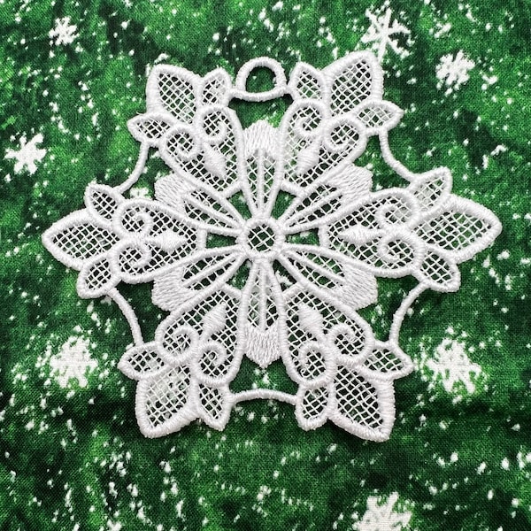 Snowflake Lace - Etsy