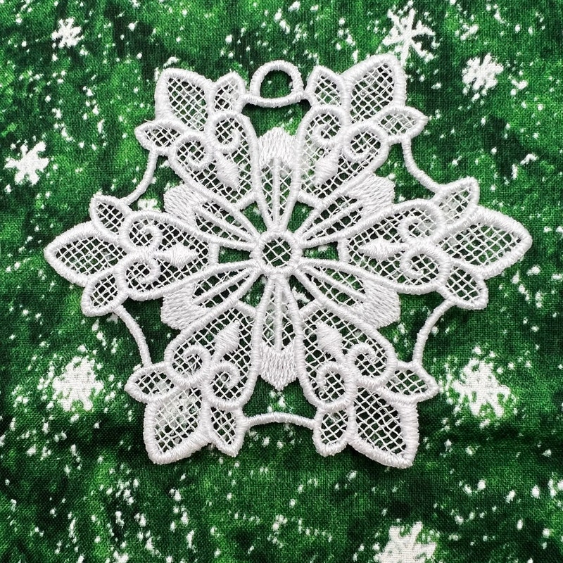 Lace Snowflakes - Etsy