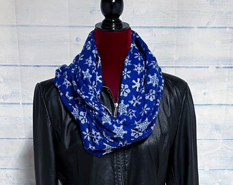 Blue Scarf - Etsy