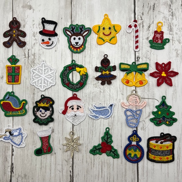 Advent Ornaments - Etsy