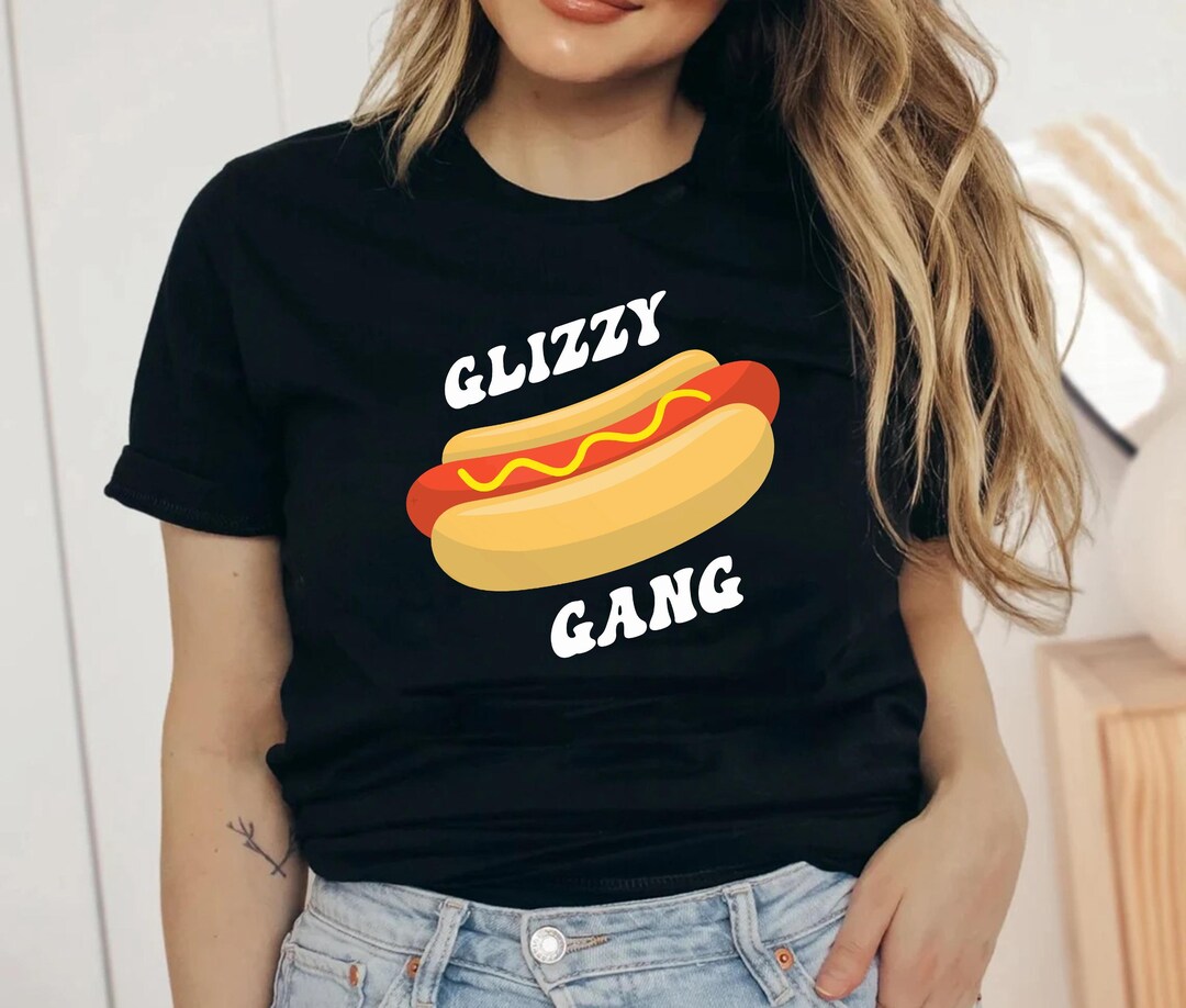 Glizzy Gang Gladiator Hot Dog T-shirt: Funny Foodie Tee - Etsy