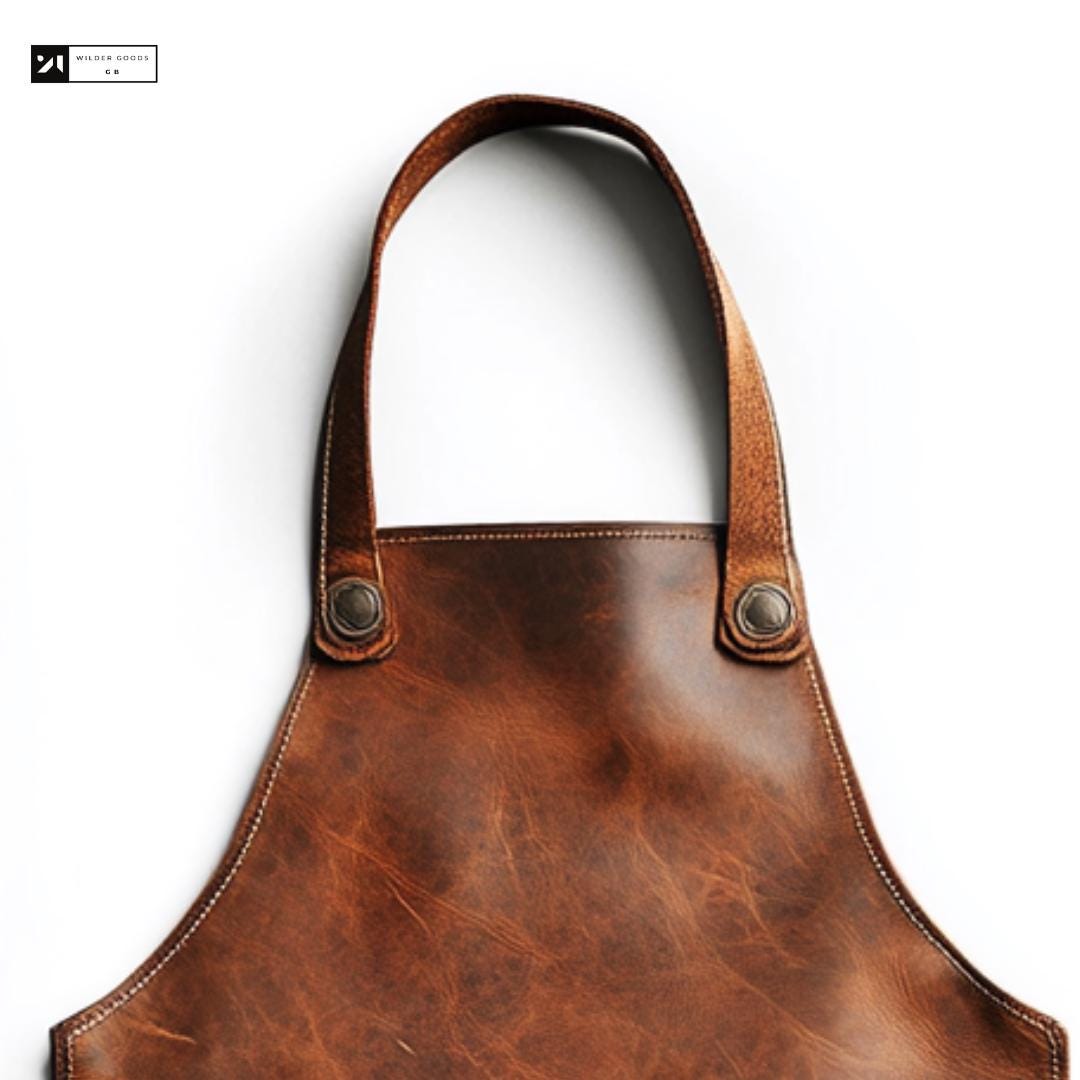 PREMIUM Leather Apron - Woodwork & Blacksmith Apron - BBQ Apron ...