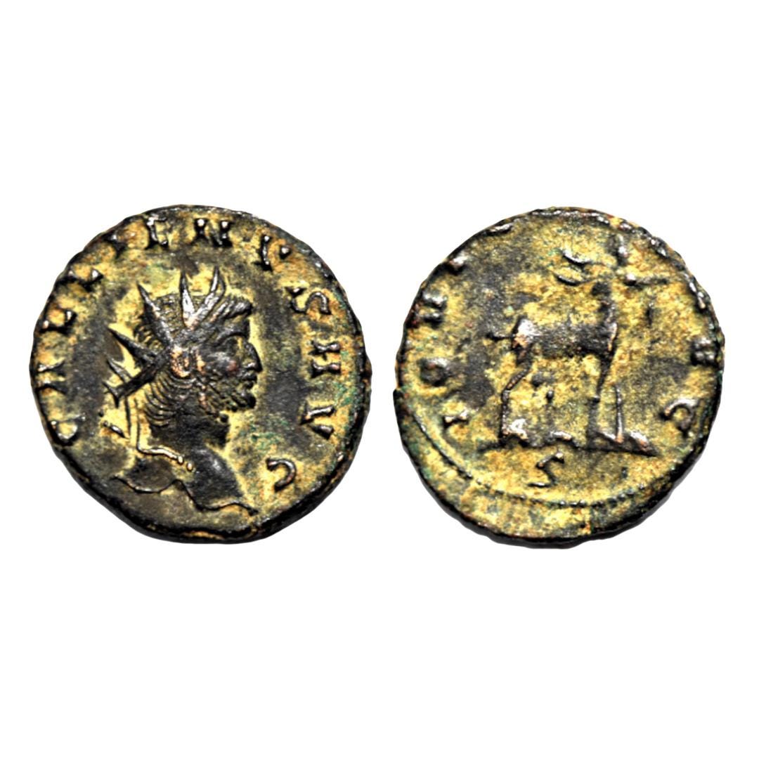 Gallienus — Antoninianus “IOVI CONS AVG” With Goat, Rome — With ...