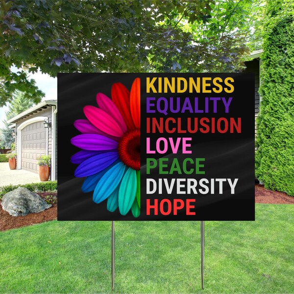 Kindness Sign - Etsy