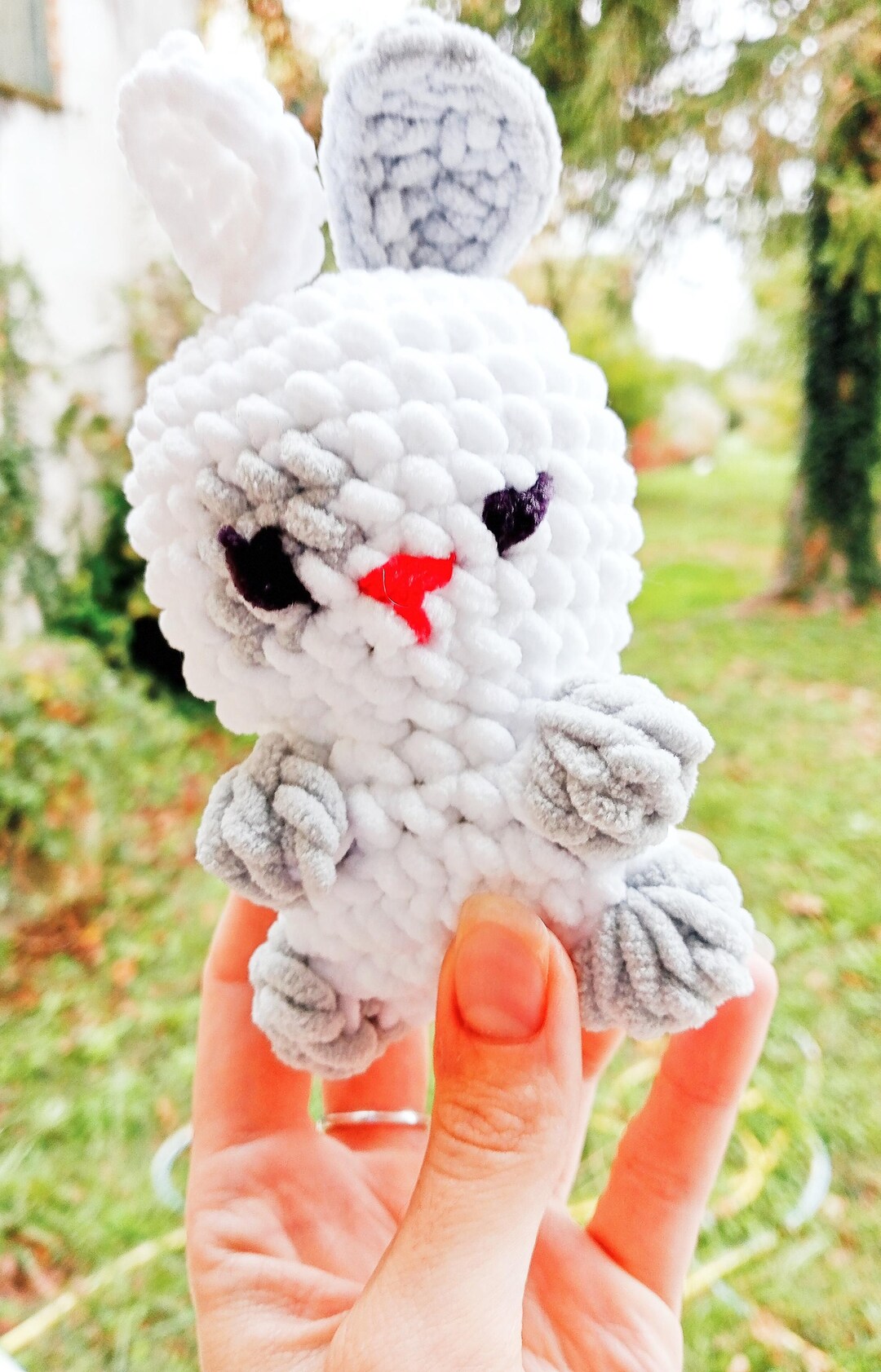 Jamy Rabbit Crochet Plush Toy - Etsy