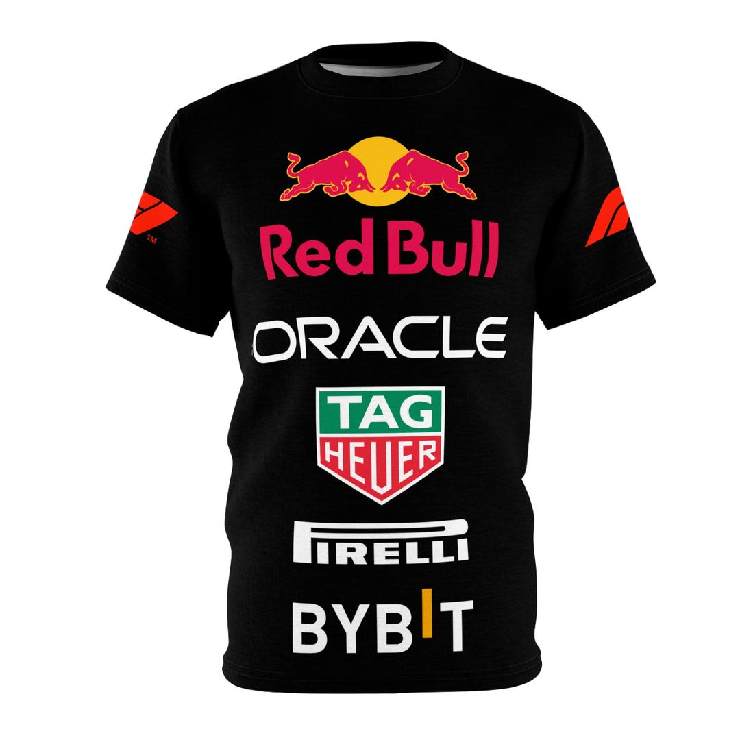 Red Bull F1 Formula 1 Tee, Racing Enthusiast Shirt, Unisex Fan Apparel ...