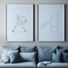 Rugby Player Wall Art Set, Minimalist Sports Prints, Digital Rugby ...
