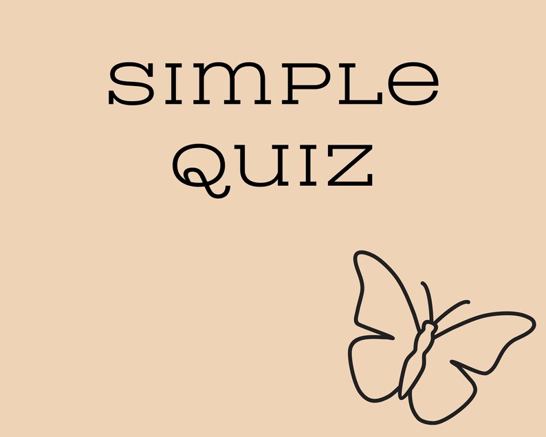 Birthday Party Quiz Game, Fun Printable for Teens & Tweens (PDF) - Etsy