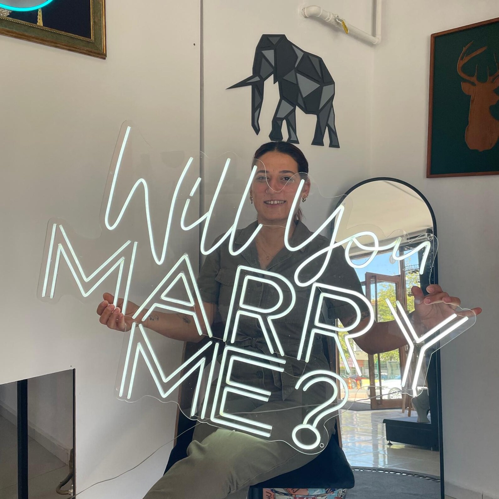 Will You Marry Me Neon Sign / Custom Wedding Neon Light / Will You ...