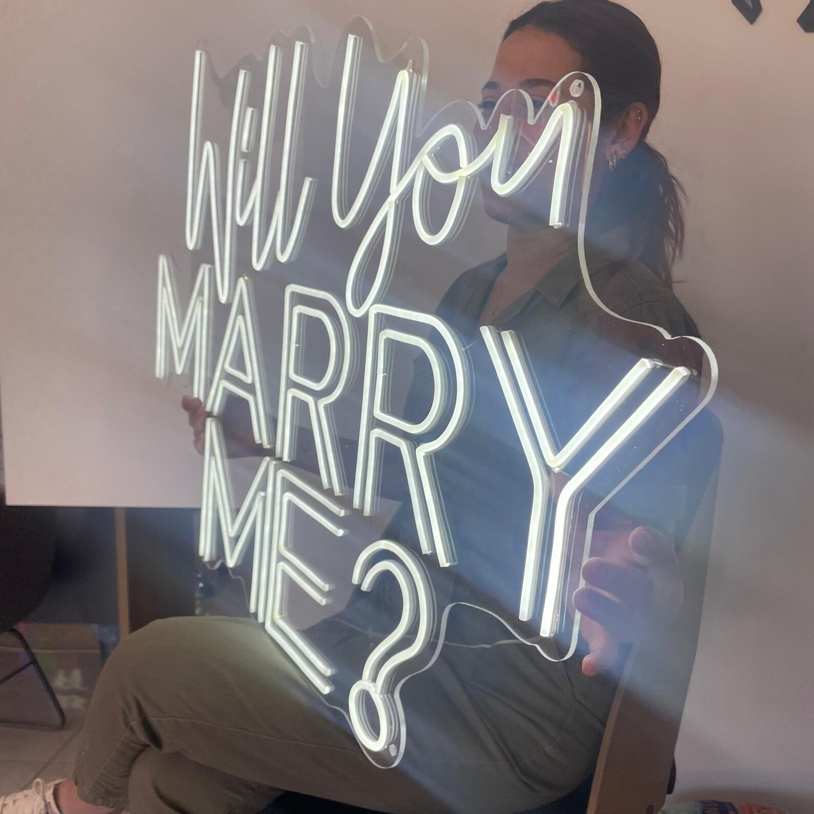 Will You Marry Me Neon Sign / Custom Wedding Neon Light / Will You ...