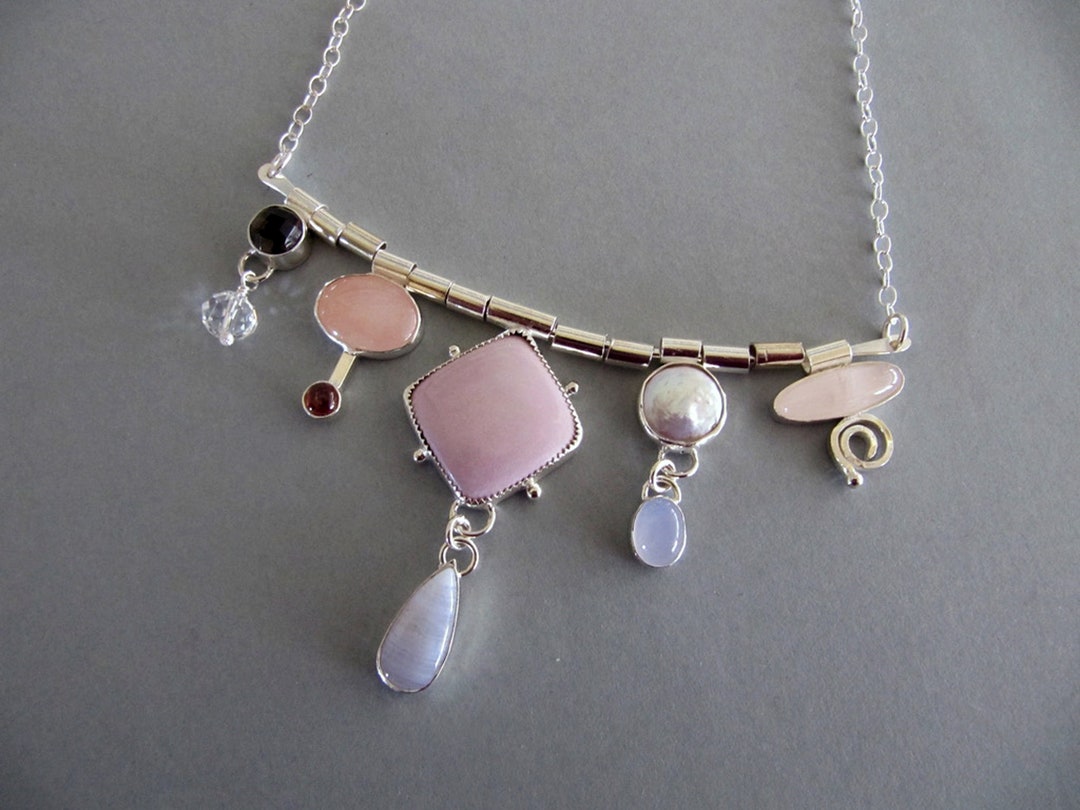 Night at the Opera Necklace #10 Multistone and Sterling Silver - Etsy