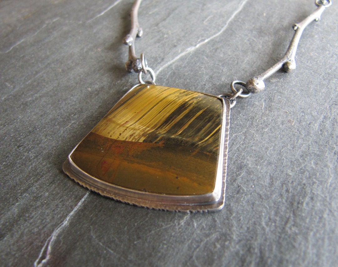 Stupendous Marra Mamba and Cast Blueberry Twigs Necklace in Sterling ...