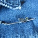 Twig and Gemstone Pins in Sterling Silver - Etsy
